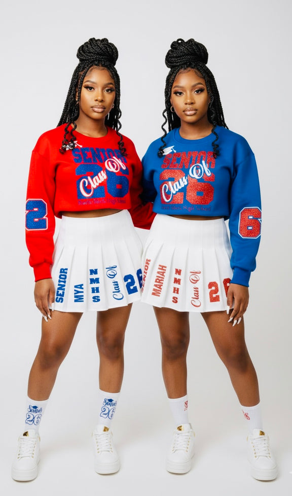 Senior skirt set 2026 – Chelle's Fashion Loft LLC
