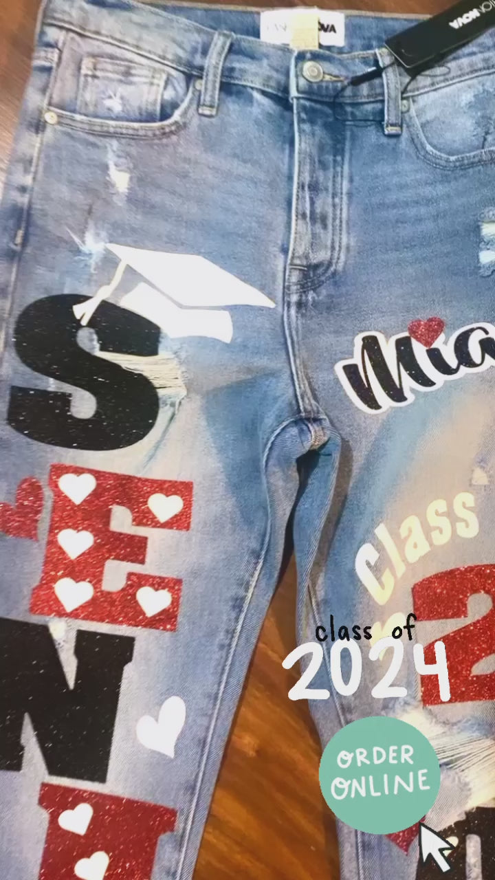 Custom Senior Jeans – Chelle's Fashion Loft